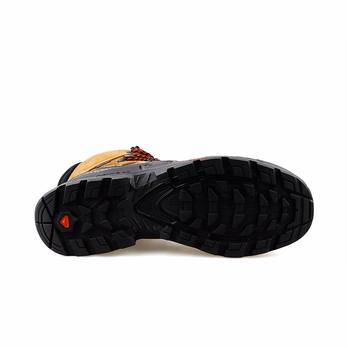 Salomon Quest 4 GTX Hiking Boots Mens Sz 11.5 Rubber/Black/Fiery Red