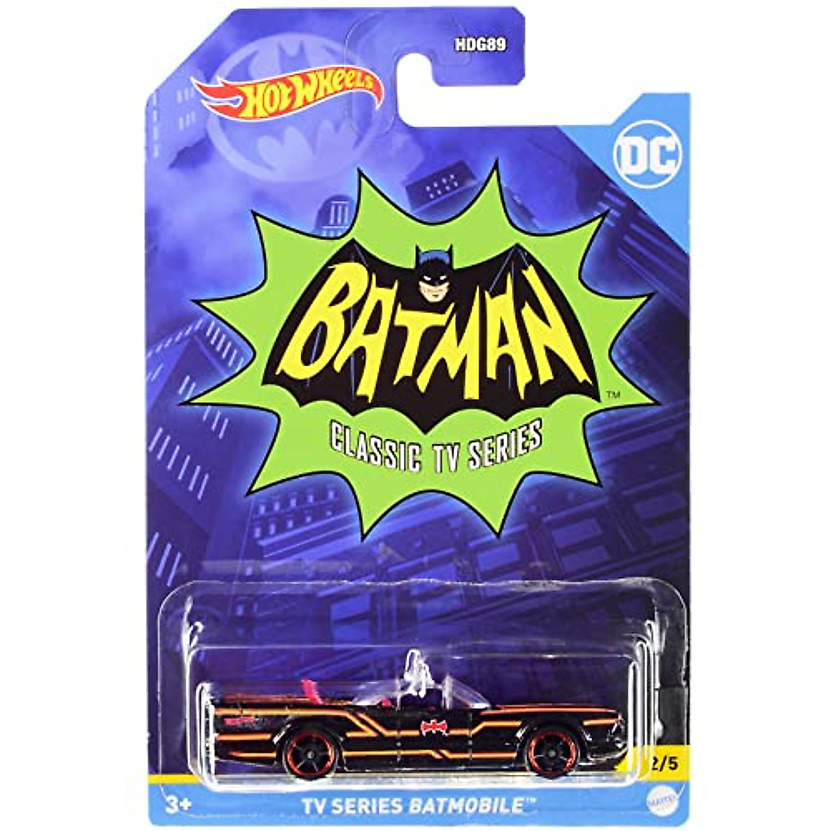 Hot Wheels Premium Batman Theme 5 Piece Set DC Comics Series Diecast Models HDG89-956A