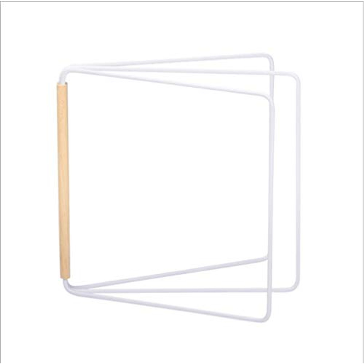 Yizhichu1990 Kitchen Bathroom Punch-Free Folding rag Stand Towel Rack Holder,Top Vertical Rail Dishcloth Storage Rack