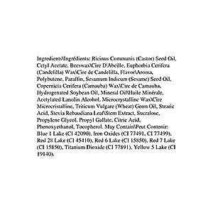 Lip Smacker Disney Little Mermaid Ariel Emoji Lip Balm, Flavored Lip Balm, Clear, For Kids