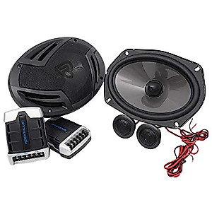 Rockville (2) Pairs RV69.2C 6x9 Component Car Speakers 2000w/440w RMS CEA Rated