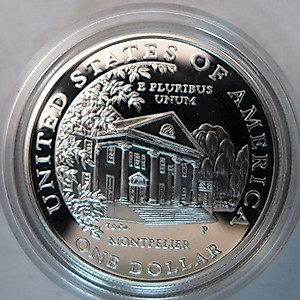 1999 P Commemorative Coin Program Dolley Madison Proof