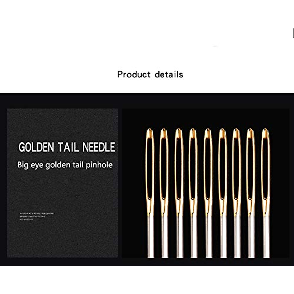 30pcs Cross Stitch Needles Hand-Stitched Embroidery , Embroidery Hand Needles Sewing Needles for Cross Stitching - Size 24