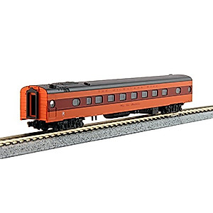 Kato USA Model Train Products N Milwaukee Road Olympian Hiawatha 9-Car Set Passenger Car Set
