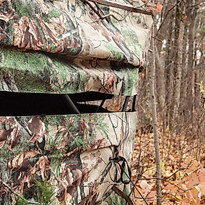 Barronett Blinds Big Ox 5 Backwoods Camo Pop Up Ground Hunting Blind (2 Pack)