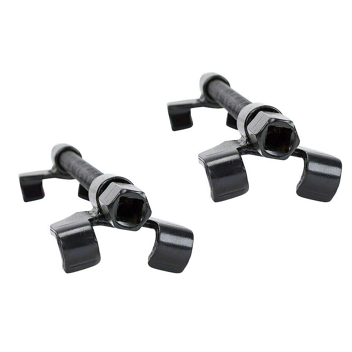 Fekuar 15" 380MM Coil Spring Compressor Tool, Heavy Duty Auto Suspension Compression Remover Installer Tool Set of 2 Black