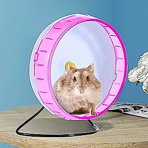 TDDGG Hamster Exercise Wheel Pet Running Spinner Exercise Wheel Silent Toys Sturdy Hamster Wheel Silent Hamster Wheel (Color : Blue)