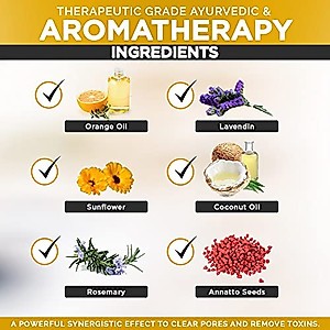 iHeart Fresh and Fragrant Citrus Lavender Soap Bar - Long Lasting Rich Creamy Lather - Face & Body Wash for Men and Women - Large 6 Ounce