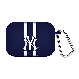 GAME TIME New York Yankees HD Case Cover Compatible with Apple AirPods Pro (Stripes)