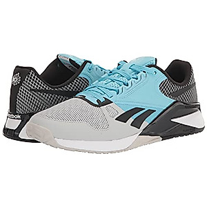 Reebok Unisex MDF60 Running Shoe, Pure Grey/Digital Blue/Black, 8.5 US Men