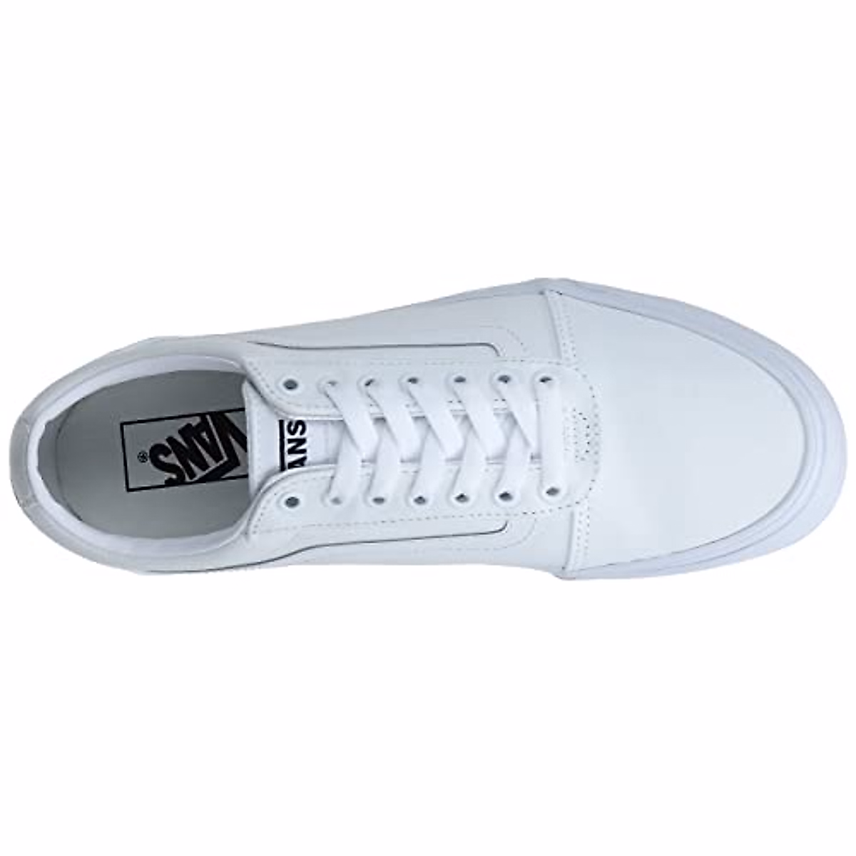 Vans Men's Ward Sneaker, Canvas White White, 10.5