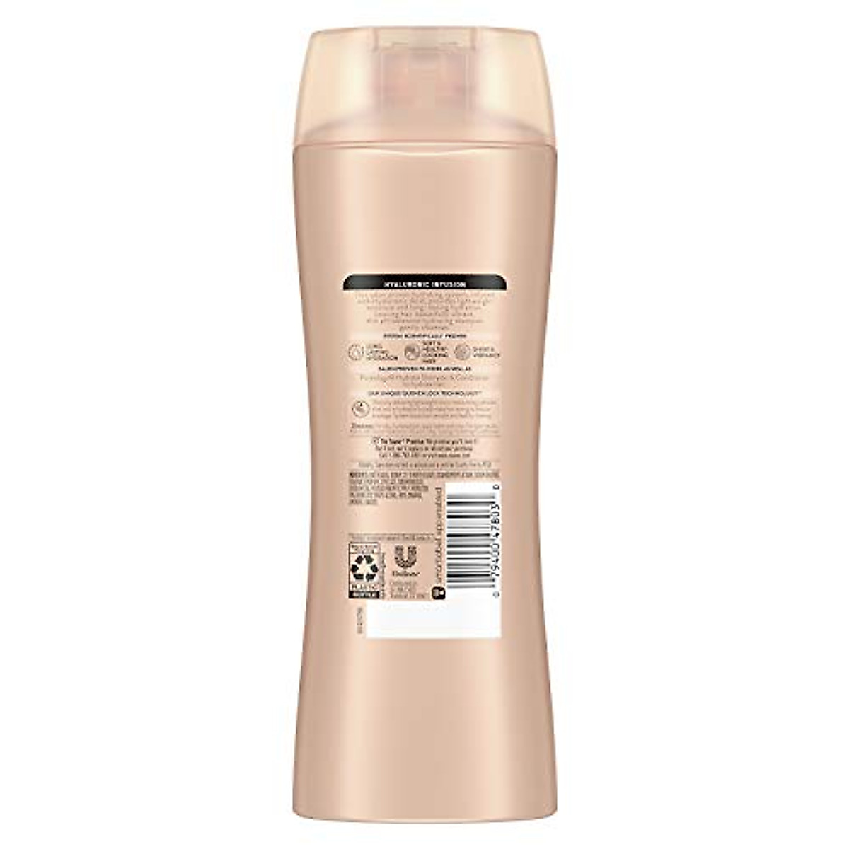 Suave Professionals Moisturizing Shampoo for Dry Hair Hyaluronic Acid Long Lasting Hydration 12.6 oz