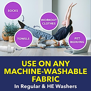 OxiClean Odor Blasters Odor and Stain Remover Laundry Booster Liquid, 50 fl oz