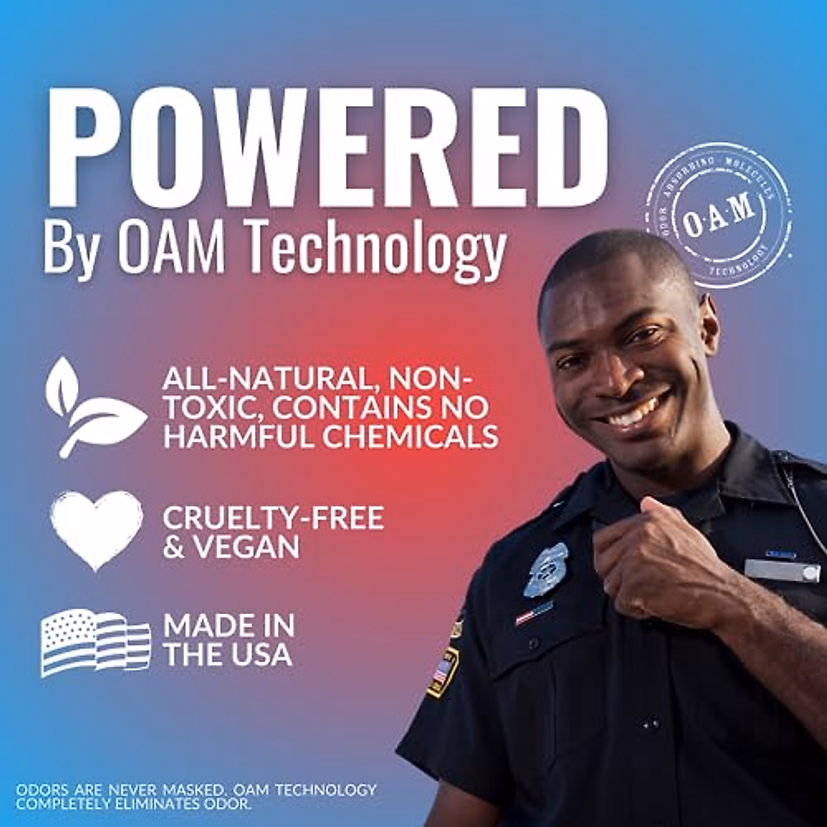 Arrest My Vest Military and Police Grade Odor Eliminating Spray for Body Armor Odor, Tactical Gear. Safe on K9's. Safe on All Ballistic Vests and Fabrics - New Stressless Fragrance - 2 16 oz Bottles