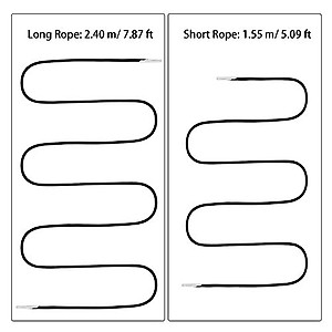 Gizhome Universal Replacement Cords for Zero Gravity Chair(8 Cords), Replacement Laces for Zero Gravity Chairs, Zero Gravity Recliner Repair Tool for Lounge Chair, Bungee Chair Cord - Black