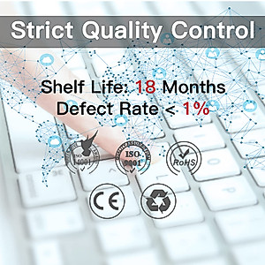 BeOne 822XL Ink Cartridges Remanufactured Replacement for Epson 822 XL T822 T822XL to Use with Workforce Pro WF-3820 WF-4820 WF-4830 WF-4833 WF-4834 (4-Pack; 1BK, 1C, 1M, 1Y)