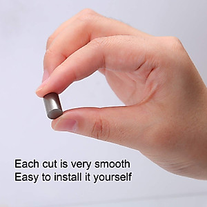 Ruisita 3.25 Ounce Tungsten Weights Wood Car Tungsten Weights Cylinders Weights in Assorted Sizes to Optimize Wood Car for Speed,Compatible with Pinewood Car Derby Weights