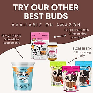 Pumpkin Pup + Ruff Ruff Raw + Barkin Banana Buddy BUDDER, 100% Natural Dog Peanut Butter, Healthy Dog Treats - Made in USA (Set of 3)