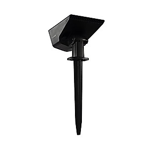 Luma Solar Outdoor Lights 2 Pack | Weatherproof Landscape Lighting with 22 LED Outdoor Lights for Patio, Yard | Garden & Wall Mount | 3 Modes Cool, Warm, Both + Rechargeable All-Night Battery