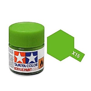 Tamiya Models X-15 Mini Acrylic Paint, Light Green