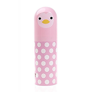 Narutosak Portable Cute Cartoon Penguin Toothbrush Toothpaste Holder Travel Storage Case - Blue