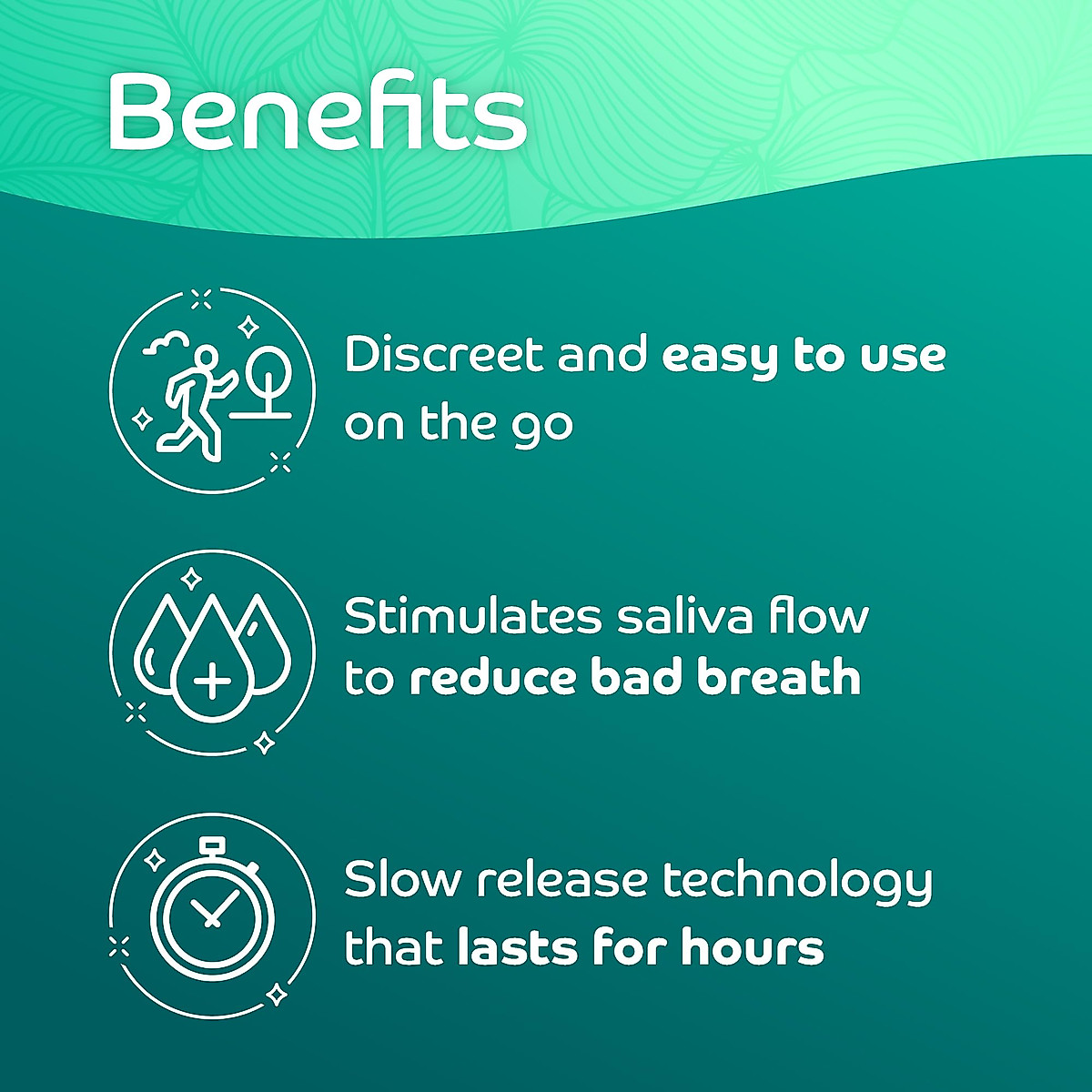 Oracoat FreshMelts Fresh Breath Stick-on Melts for Lasting Freshness, 40 Count Breath Freshener for Bad Breath, Non-Acidic & Sugar-Free, Arctic Mint