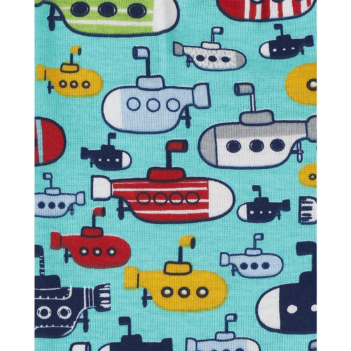 The Children's PlaceThe Children's Place Baby Toddler Unisex Short Sleeve Top and Pants Snug Fit 100% Cotton 2 Piece Pajama SetsSUBMARINE 6-9 MONTHS