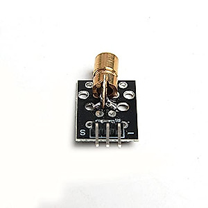 Acxico 5Pcs 5V Sensor Module Board for Arduino AVR PIC KY-008 Laser Transmitter