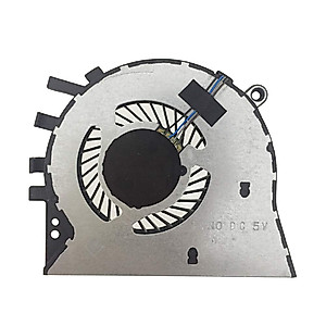 CPU Cooling Fan Intended for HP 17-by 17-CA 17q-cs 470 G7 Series Fan 17-by0053CL 17-by0061ST 17-by0021DX 17-CA0046CL 17q-cs1001TX 17q-cs1000TX P/N: L22531-001 6033B0062601
