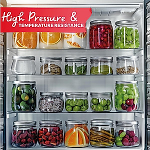 XFasten Bulk Canning Lids Regular Mouth 128-Pack Regular Mouth Mason Jar Lids Regular Mouth Fits Ball, Kerr Canning Supplies Lids Airtight Canning Jar Lids Regular Mouth Canning Lids 70mm Mason Lids