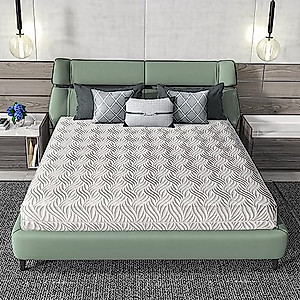 Twin/Full/Queen/King size Mattress, 10 Inch Hybrid Mattress In a Box, Cooling-Gel Memory Foam Mattress with Motion Isolating, Breathable Mattress for Cooler Sleep Supportive & Pressure Relief, Twin