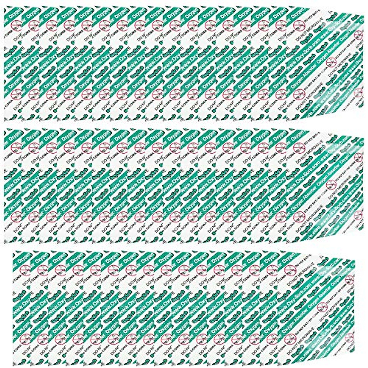 OxySorb 500cc-50pk Oxygen Absorber Packets, 50 Pack - Long Term Food Storage Freshness Protection