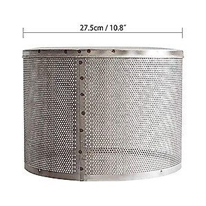 ZLH Heater Burner Burning Net Cover, Patio Heater Stove Stainless Steel Safety Heating Net Fittings, Diameter 27.5cm