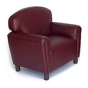 Brand New World Preschool Premium Vinyl Upholstery Chair - Blue