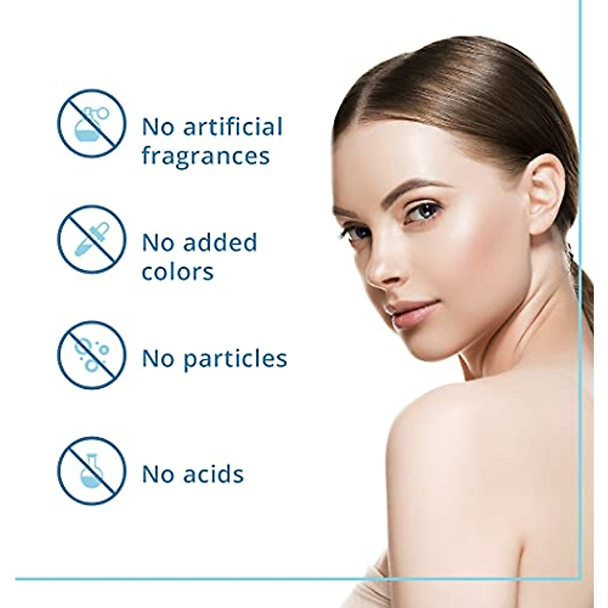 Toyo - Cure Aqua Gel Gentle Exfoliator - Facial/Full-body Peeling Gel, Water-based Exfoliator, Dead Skin Remover for Bright, Youthful Skin, 250ml. - 1 Pack