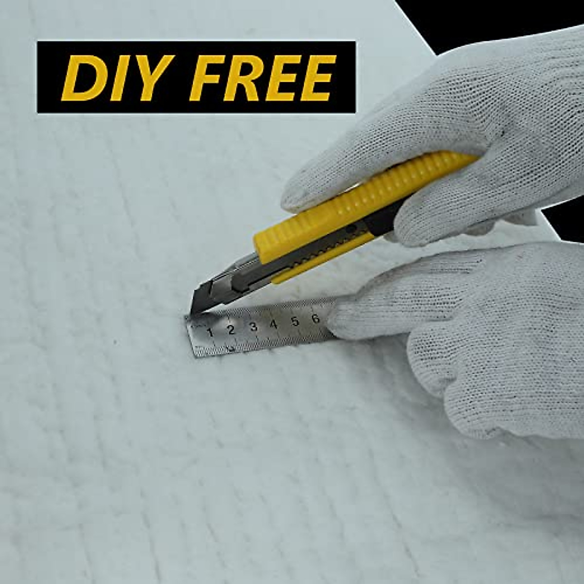 BACLAUGH 1"x24"x72",2400F Ceramic Fiber Fireproof Insulation Blanket, Applicable to Furnace, forging, kiln and Stove