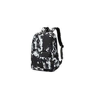 Acmebon Retro Backpack for Girl and Boy Vintage Backpack Grey
