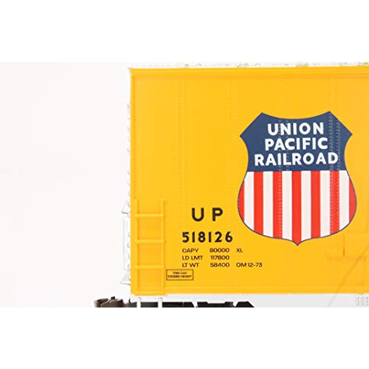 Bachmann Trains - High-Cube Box Car with Sliding Door - Union Pacific® - HO Scale Silver