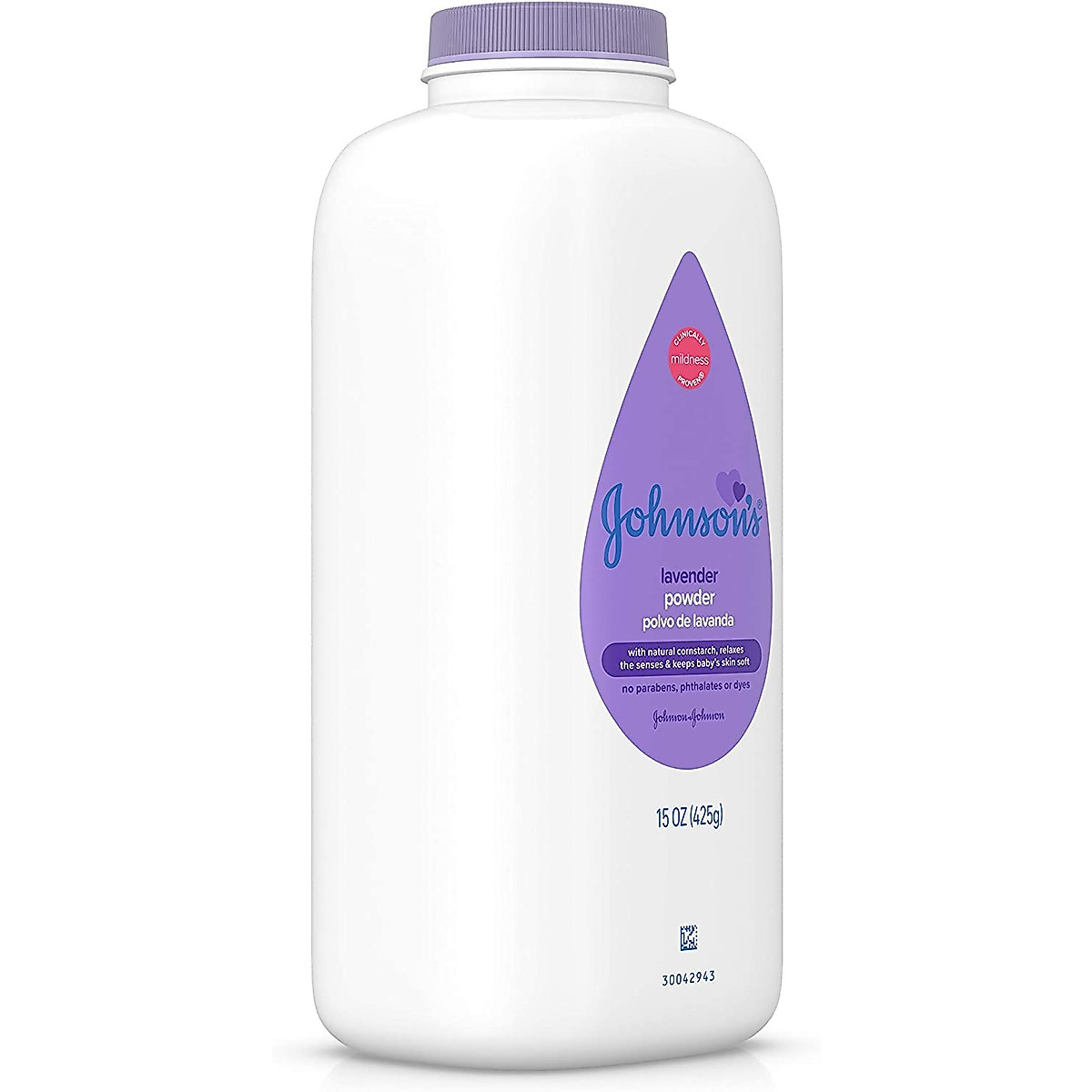 JJ Baby Powder Lavender/Chamomile 15 Oz(12 Packs)