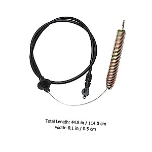 YARNOW Coconut Bowl 2 pcs Mower for Lawn Machine Durable Practical Grass Deck Pull Engagement Cord Replacement Cutter Clutches Tractor Craftsman Cable Fit Mowing Clutch Skull Patch