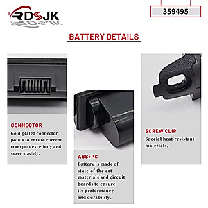 RDSJ 359495 359498 Battery Replacement for Bose SoundLink III 330107 330107A 330105 330105A Soundlink 2 3 Soundlink Bluetooth Mobile Speaker II 404600 404800 404900 414255 11.1V 2230mAh