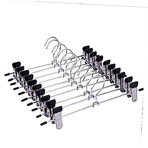 Holibanna 60pcs Socks Hanger Trouser Hangers Space Saving Hanger Nonslip Hangers Retractable Clothes Rack Multifunctional Pants Rack Clip Hanger Simple Hanger Clothes Hanger with Clips Jeans