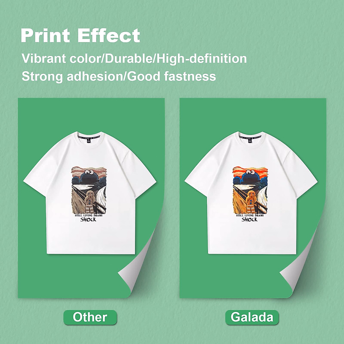 Galada Autofill Ink Work with ET-2400 ET-2720 ET-2760 ET-2850 ET-7720 ET-15000 Anti-UV/ICC Free