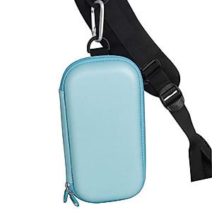 Hermitshell Hard EVA Travel Case for Nintendo Switch Lite Gaming with 12 Game Cartridges (Turquoise)