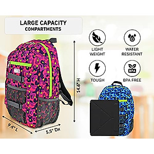 Hugger Mountaineer Backpack Lightweight Toddler Preschool Backpack for Boys ,Girls,school backpacks for kids bookbag for boy 6-8 (Desert Star Camouflage )