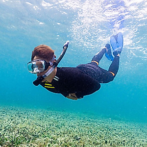 TUSA Sport Mens 2mm Neoprene Wetsuit Top, Large, Black