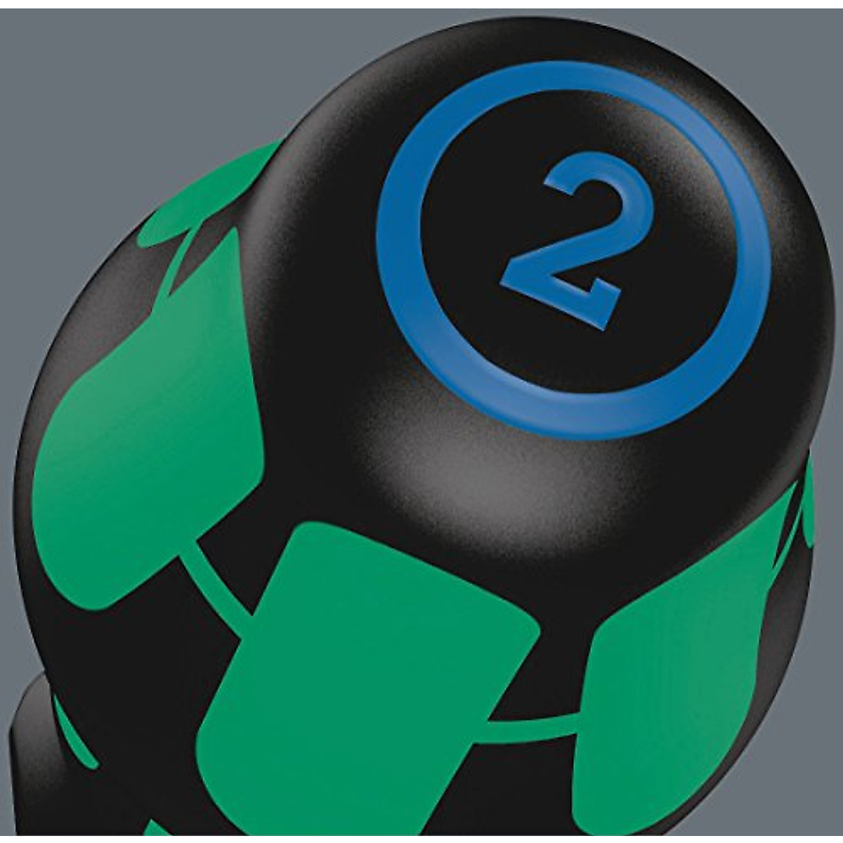 Wera - 5023105001 Kraftform Plus 354 Hex-Plus 2mm Hexagon Professional Screwdriver, 3" Shaft Length