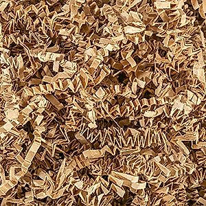 MagicWater Supply Crinkle Cut Paper Shred Filler (2 LB) for Gift Wrapping & Basket Filling - Kraft