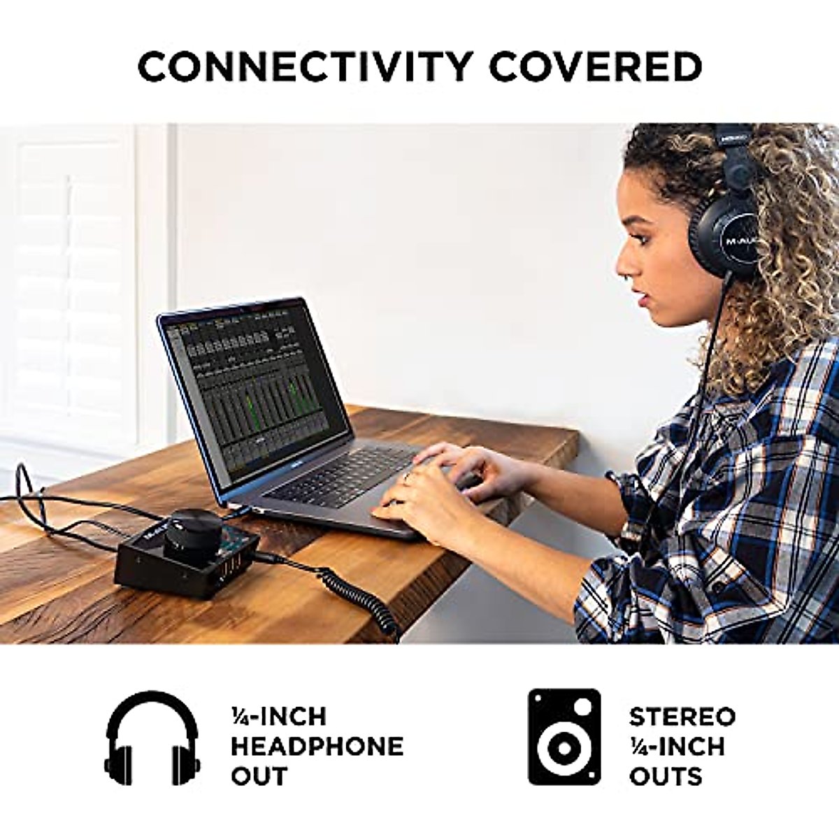 M-Audio AIR|HUB - USB Audio Interface with 3 Port Hub and Recording Software from MPC Beats Included
