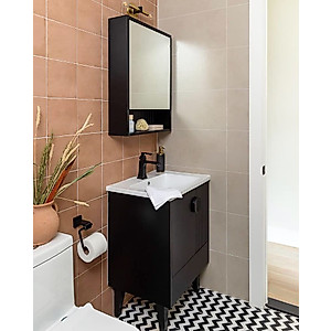 USCT TMAICAD-8X8-RC Terracota 8x8 Gres Porcelain Square Flooring Wall Tile Matte Look for Backsplash Kitchen, Bathroom Shower, Accent Wall (1 Piece)